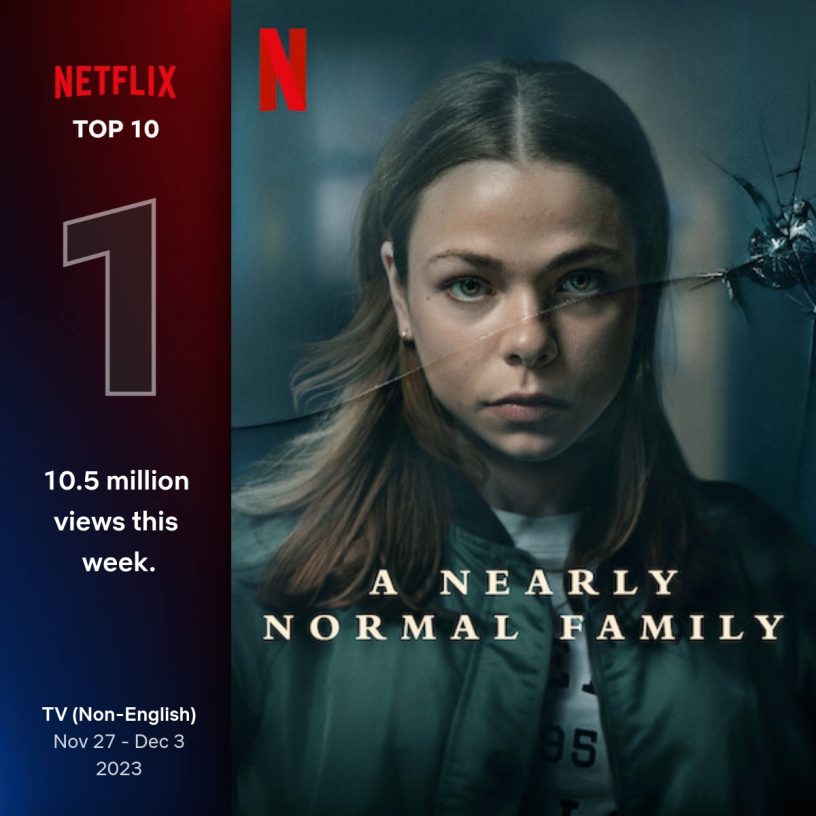 Succén fortsätter för En helt vanlig familj på Netflix - Bio.nu